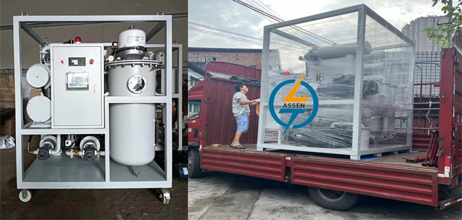 TYA-C Newly Vacuum Centrifugal Oil Purifier Machine - Chongqing Assen ...